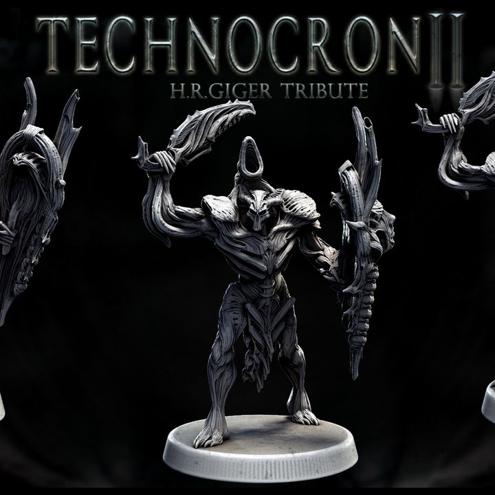 3D Printable TechnoMech Pretorian (ALL 8 Poses) by Mini Monster Mayhem